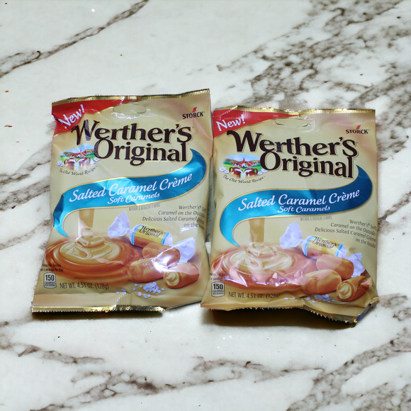 Werther's | Other | New Werthers Salted Caramel Creme Soft Caramels ...